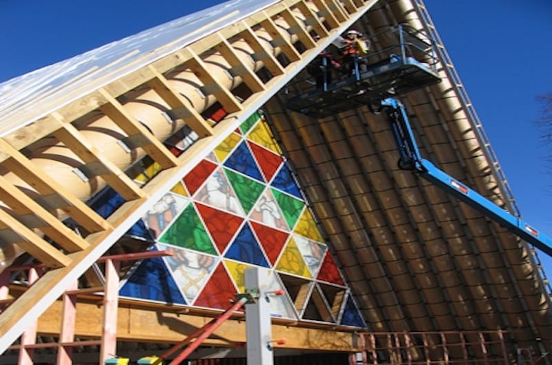 Heavy rains drench cardboard cathedral - Anglican Journal