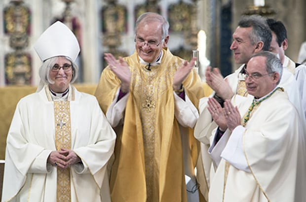 Cheers as Wales ordains first woman bishop - Anglican Journal