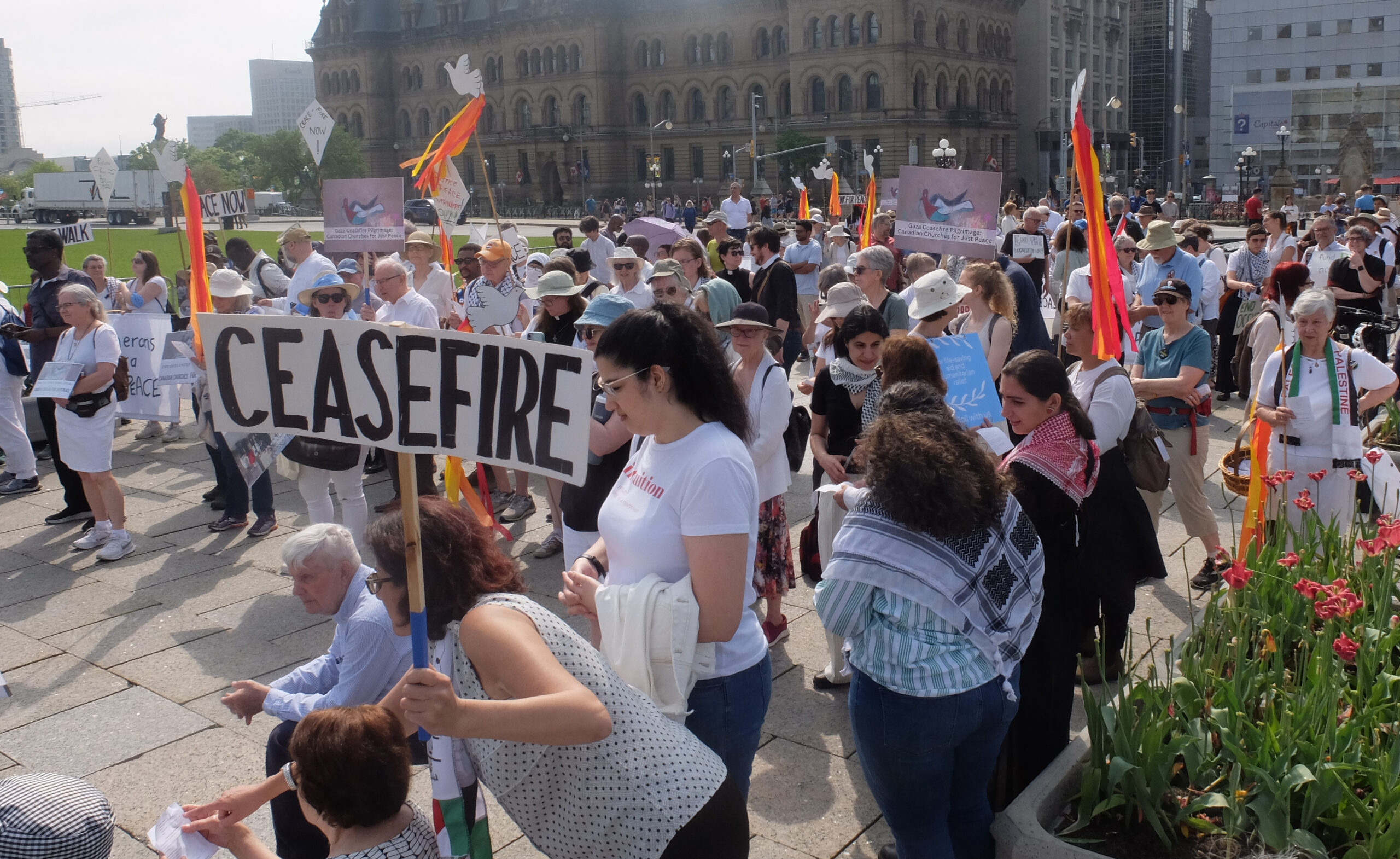 Gaza ceasefire pilgrimage calls for ‘just peace’ in Israel and ...