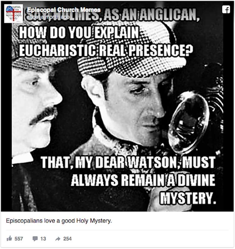 Episcopal Church Memes uses Facebook popularity to mix laughs ...